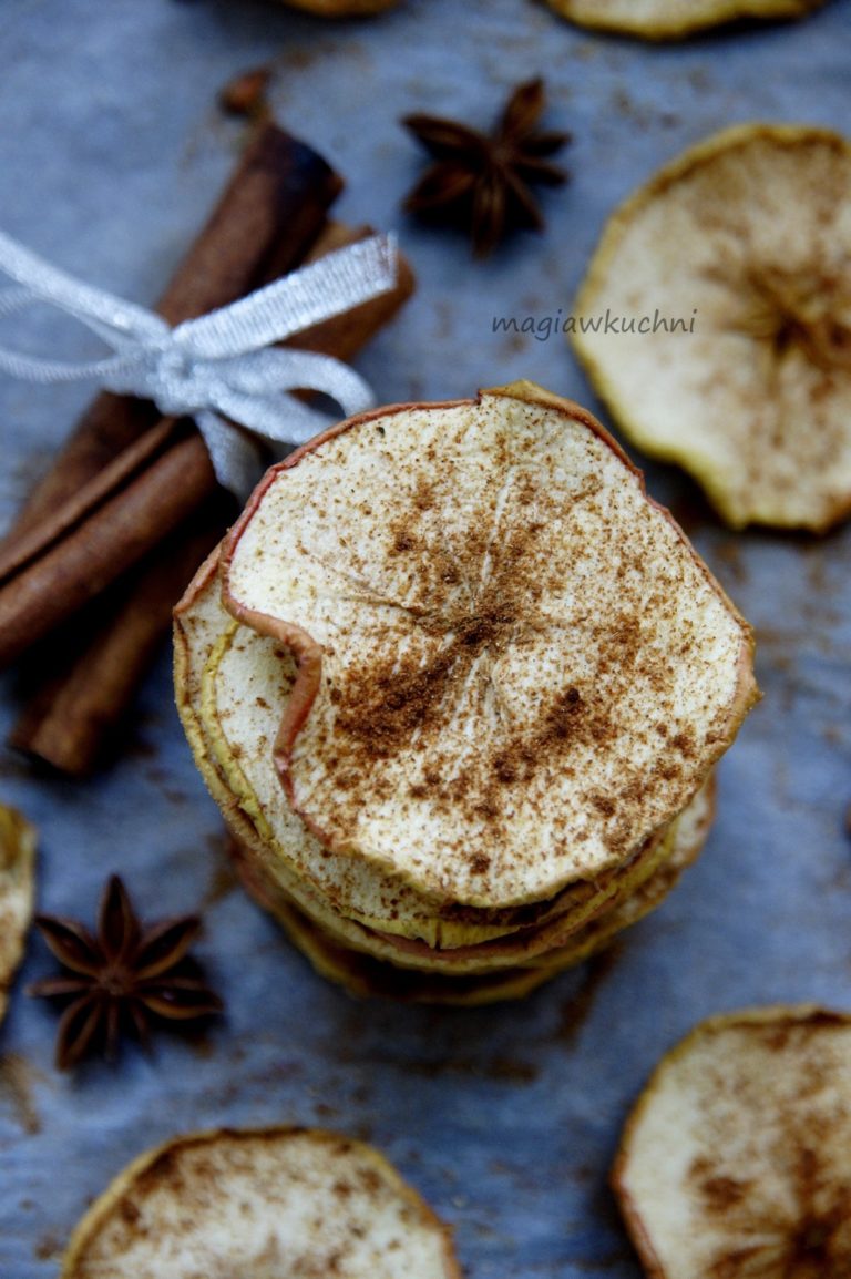 Suszone jabłka - Magia w Kuchni